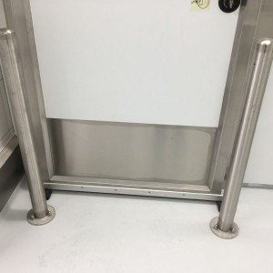 Stainless steel safety posts and barriers